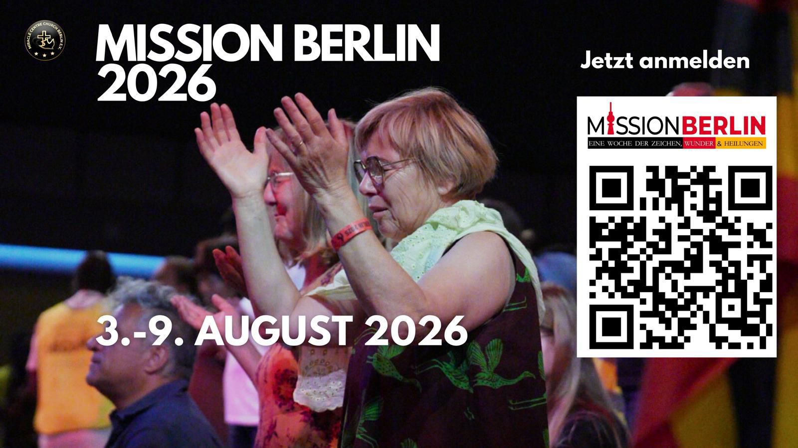 Miracle Center Church Berlin – Centre of miracles, healing and wonders